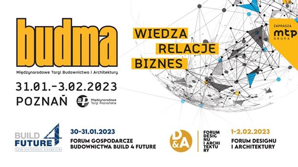 BUDMA 2023 - międzynarodowe targi w Poznaniu - Domni.pl