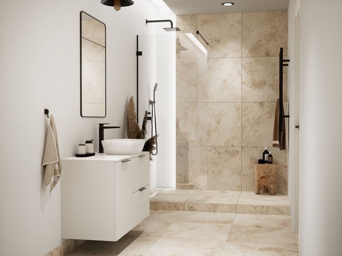 Pakiet #5 "love beżowe" - Zestaw 8 Płytek - Domni.pl