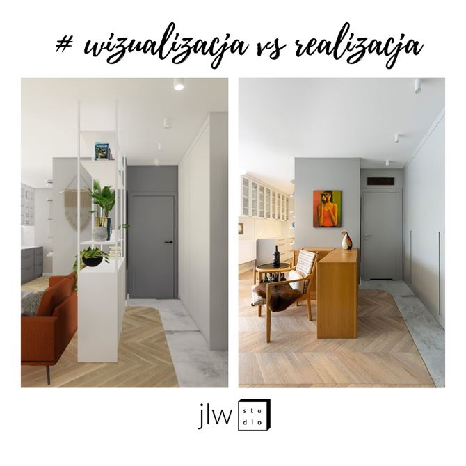 "Second home" projektu jlw studio w Warszawie - Domni.pl