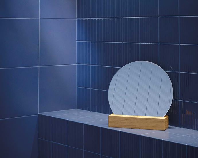 Paradyż Neve Creative Dark Blue - Płyta Dekoracyjna 10x10 - Domni.pl