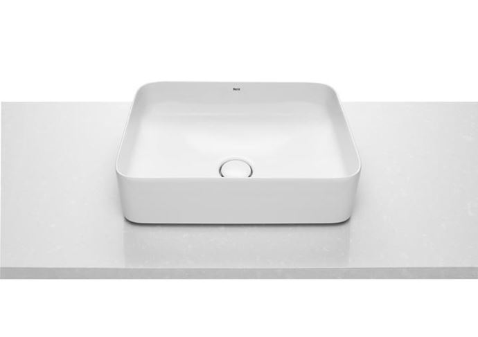 Umywalka Nablatowa 50x37 - Roca Inspira A327530000 - Domni.pl