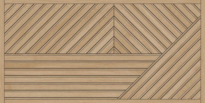 Azario Studio Laths Oak Mat Rekt. - Płytka Ścienna 60x120 - Domni.pl