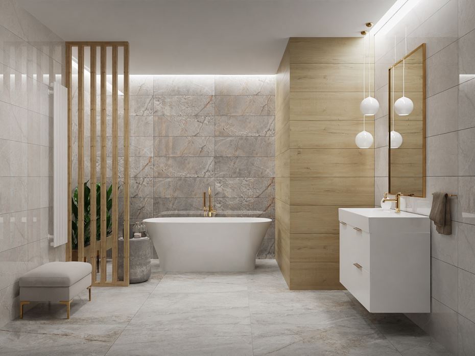 Azario Brazita – płytki ścienne inspirowane kamieniem - Domni.pl